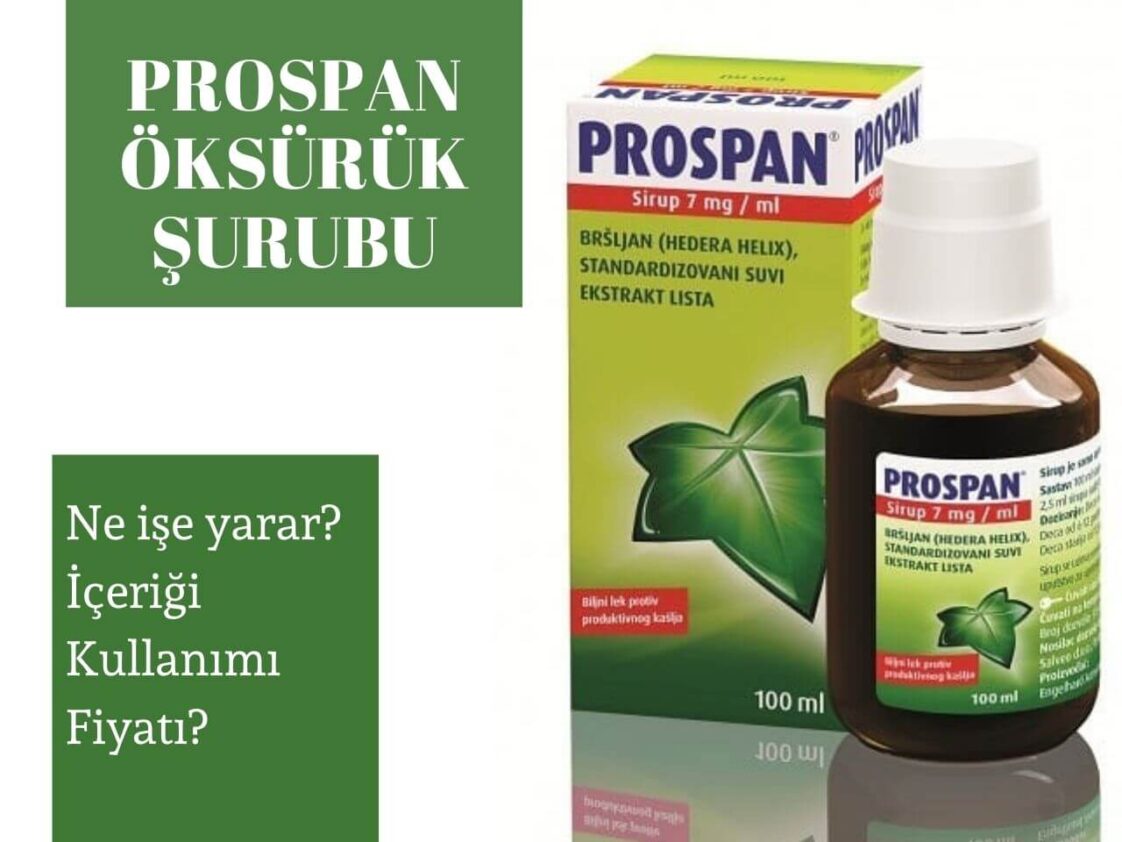 Prospan Öksürük Şurubu Ne İşe Yarar? Faydaları ve Zararları