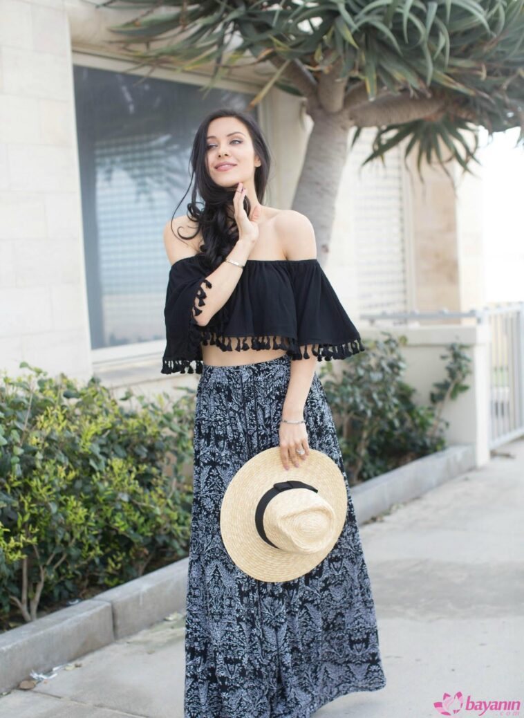 Uzun Etek Kombinleri Kış ve Yaz dönemi